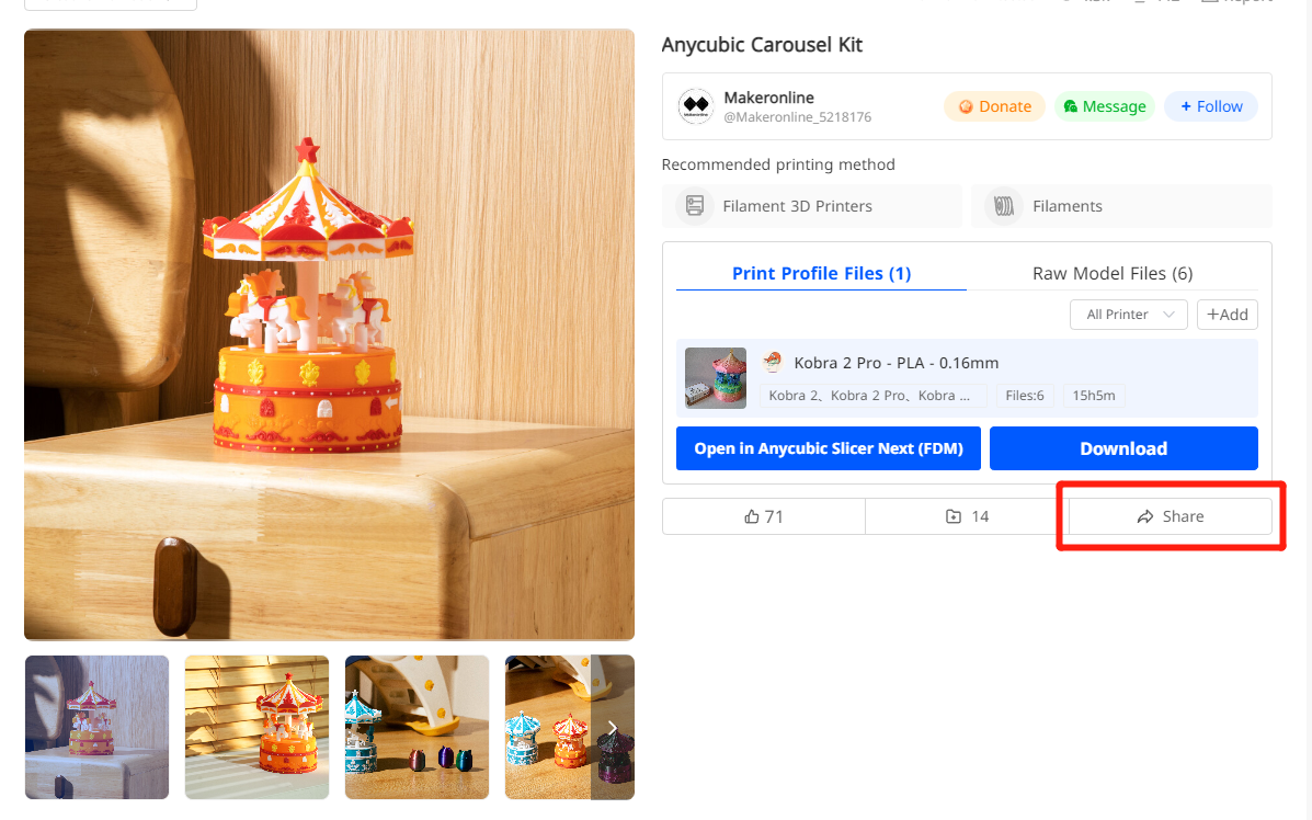 Makeronline: Download Free 3D Printing Models and Print Now